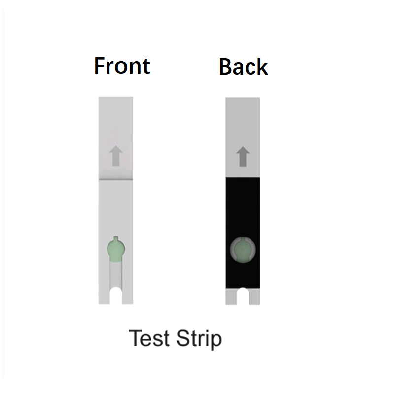 LYSUN Upgraded Hemoglobin Test Strips 25 Counts With Lancets (BHS-201 ...