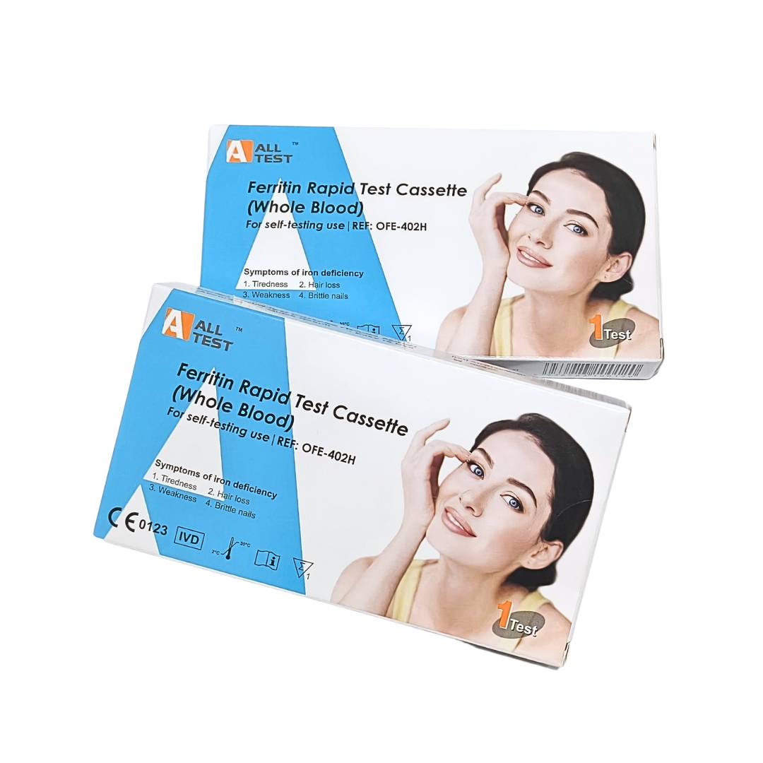 Iron Deficiency Test | Ferritin Blood Test kits (3 Tests) | healthcare ...