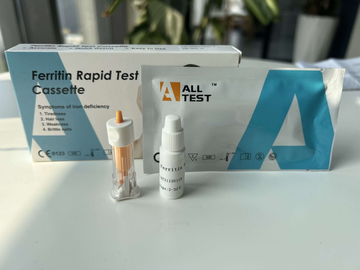 Iron Deficiency Test | Ferritin Blood Test kits （2 Tests) | healthcare ...