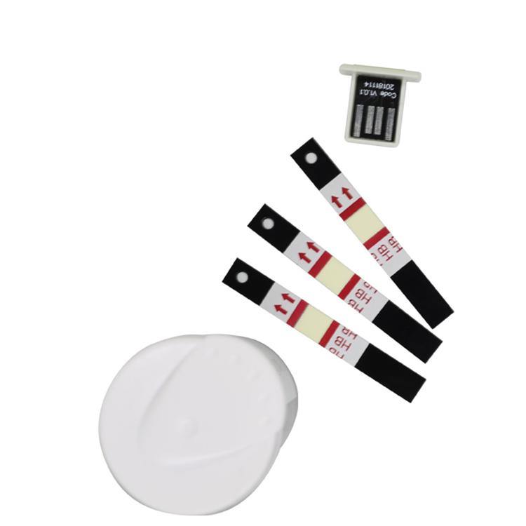 LYSUN Hemoglobin Test Strips 25 Counts With Capillary Tubes and Lancets ...